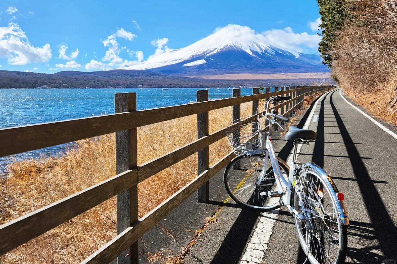 Mt. Fuji Yamanaka Lake Cycling/Cruise·Oshino Hakkai·Kawaguchiko Oishi ...