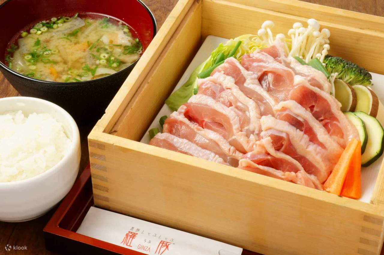Shabu Shabu Lunch and Dinner Sets with Reservation at Rabu in Ginza - Klook