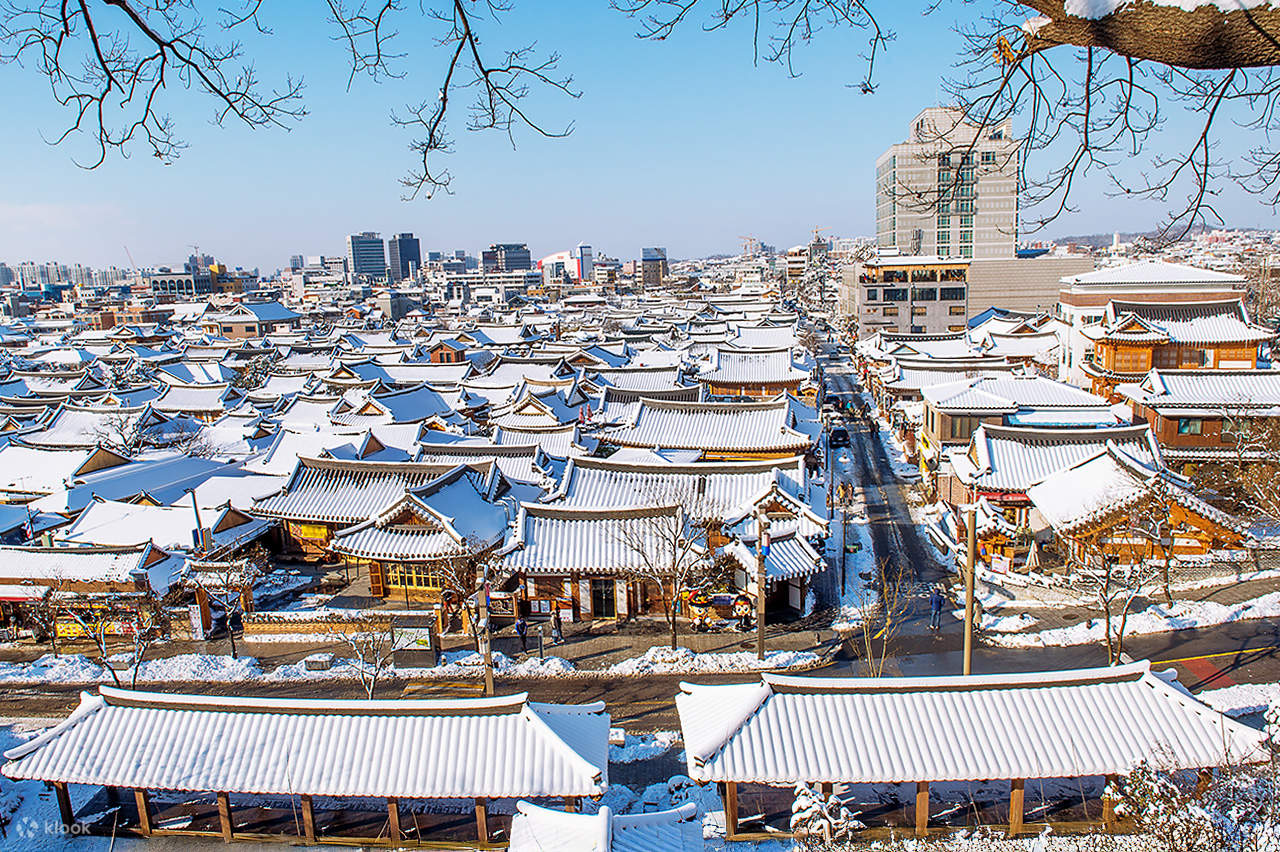 Jeonju Hanok Village & Seasonal Popular Attractions Day Tour - Klook ...