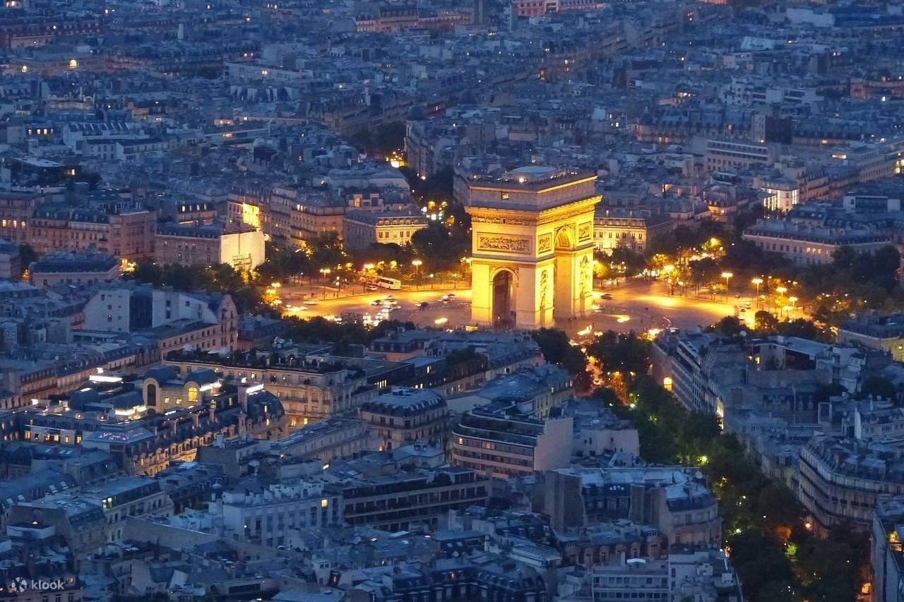 Tour notturno di Parigi con illuminazione della città - Klook Stati Uniti