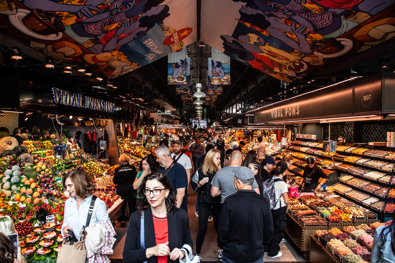 바르셀로나 시장 워킹 투어 Las Ramblas La Boqueria 및 그 너머 클룩 Klook 한국