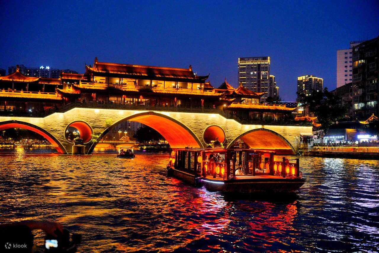 Jinjiang Cruise - Select the must-visit night tour spots in Chengdu ...