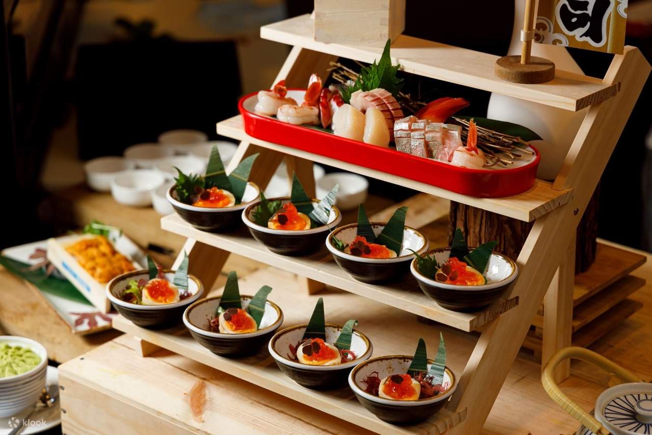 Buffet at Marina Kitchen in Hong Kong Ocean Park Marriott Hotel - Klook ...
