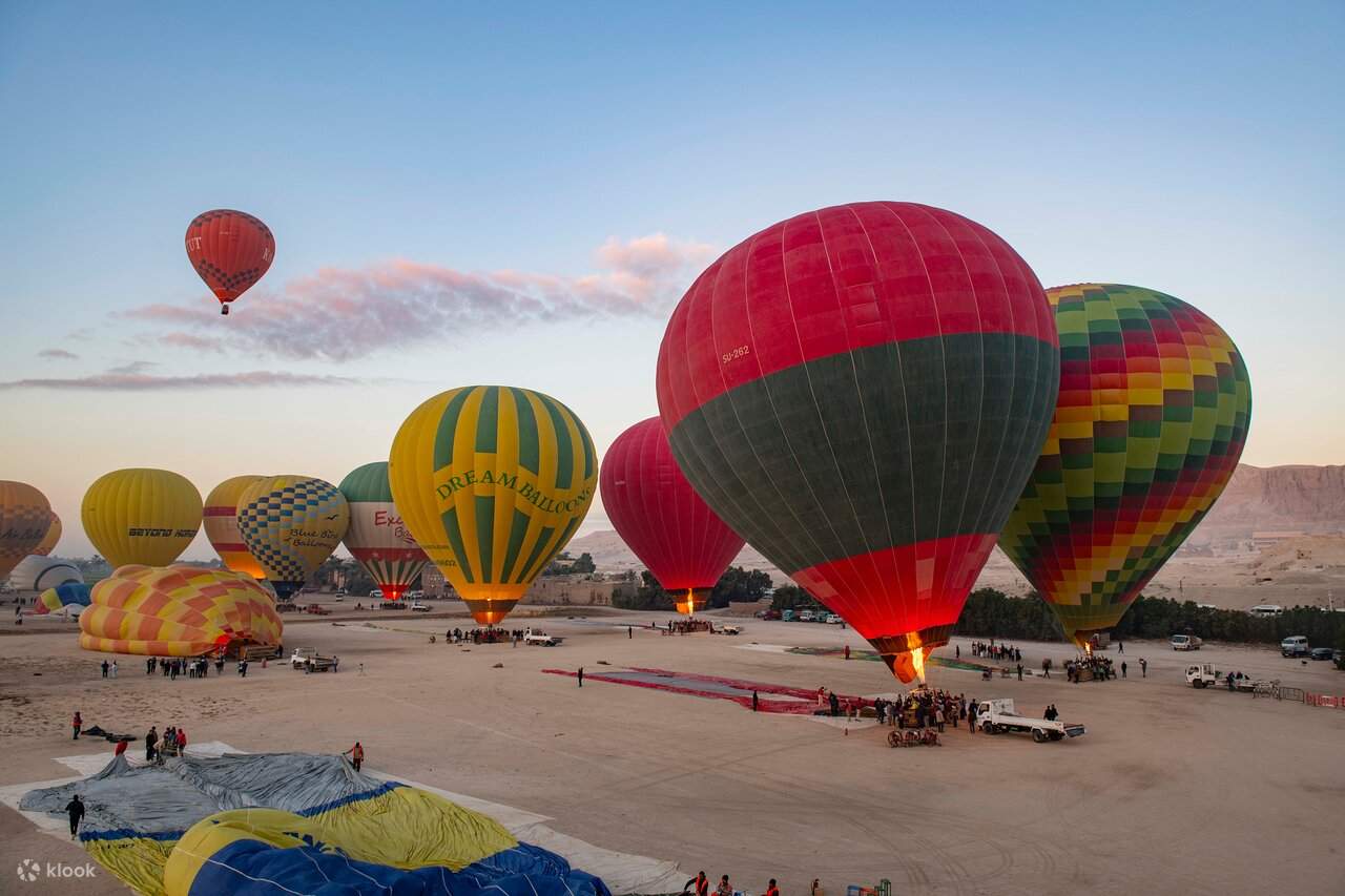 Hot Air Balloon Ride In Luxor With Pic Up - Klook