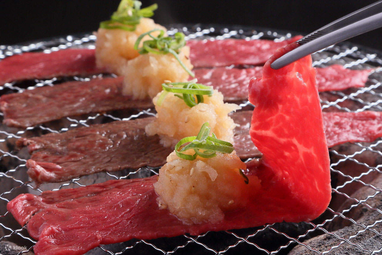 Dinner Course with Reservation at Aburi Bokujo in Umeda - Klook Singapore