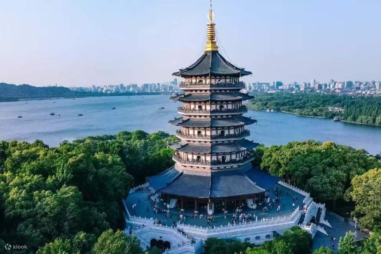 Hangzhou West Lake One-Day Tour (Changqiao Park + Leifeng Pagoda ...