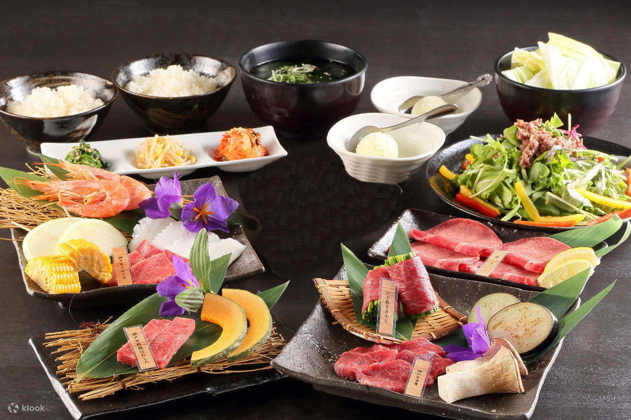 Dinner Course with Reservation at Aburi Bokujo in Hankyu Higashidori ...