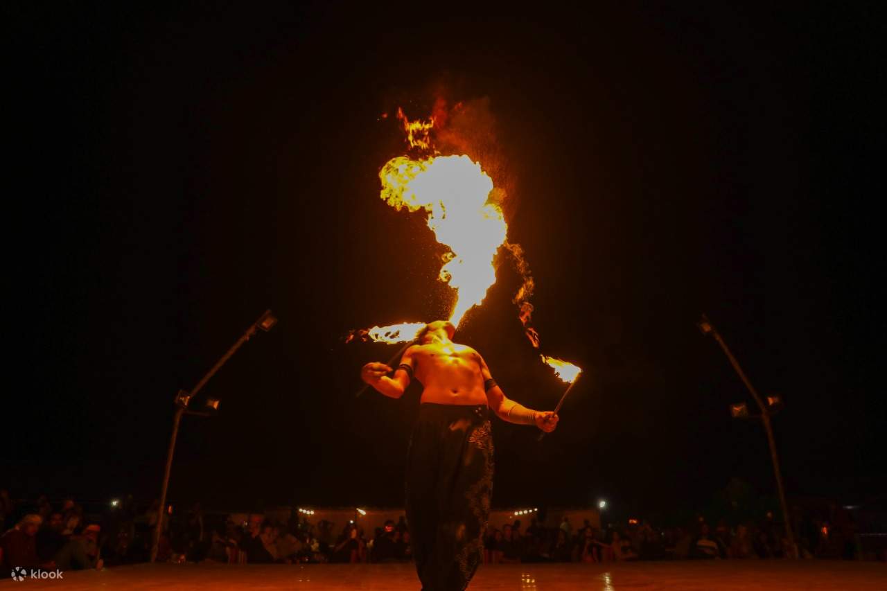 Evening Desert Safari with BBQ Dinner, Tanoura & Belly Dance Show - Klook