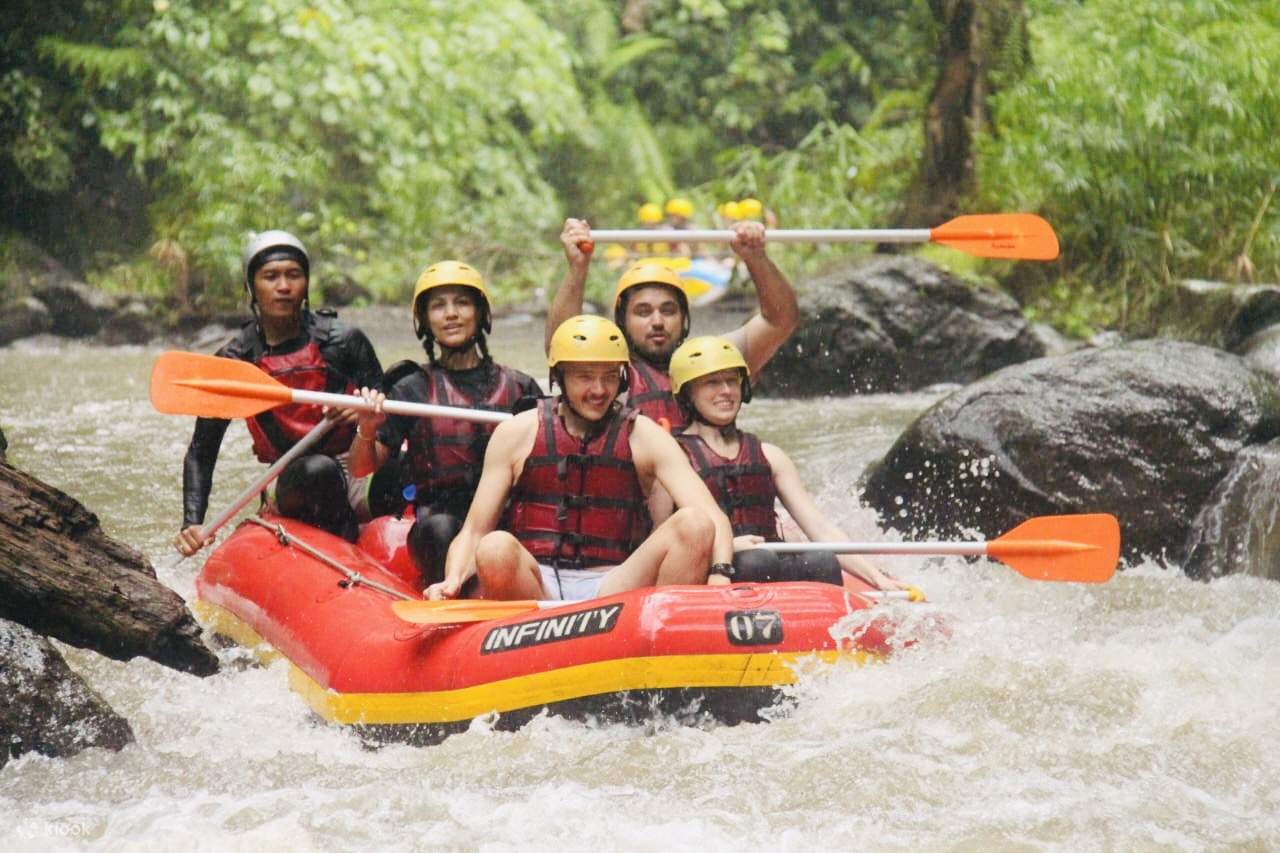 Ulu Petanu Waterfall Tour with ATV & Rafting Activities in Bali - Klook