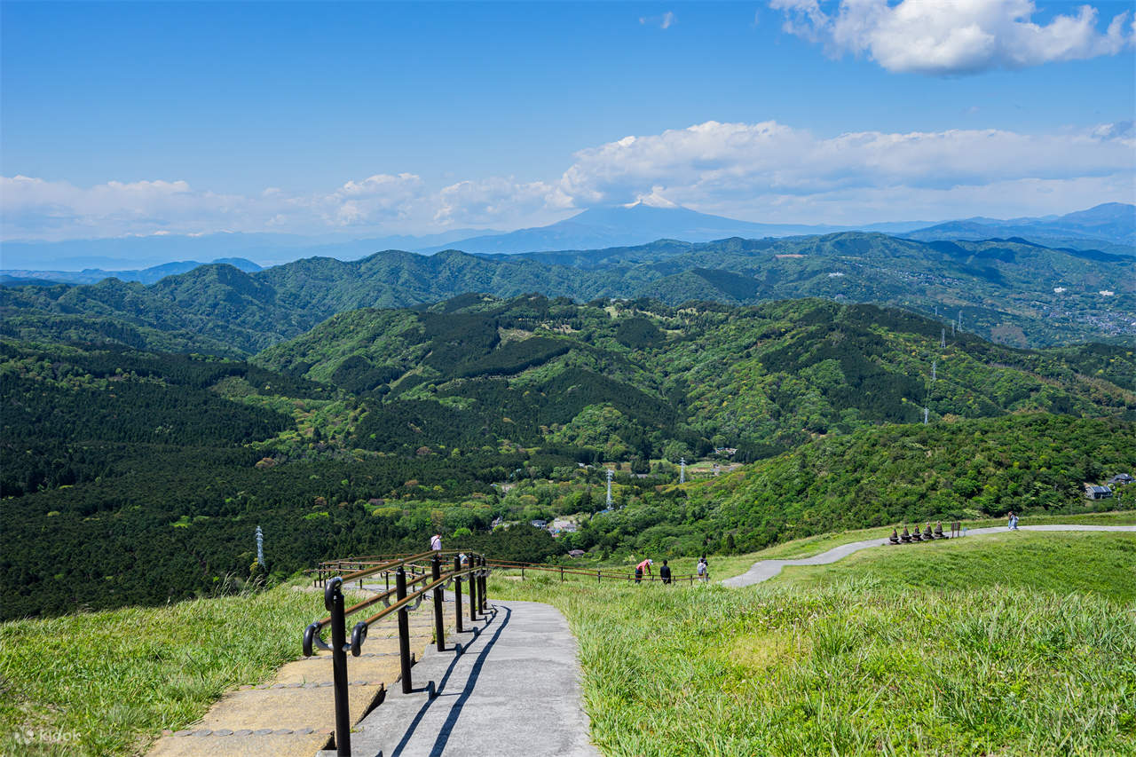 Mt. Omuro (with cable car), Atami Sunshine Coast, Jogasaki Coast, and ...