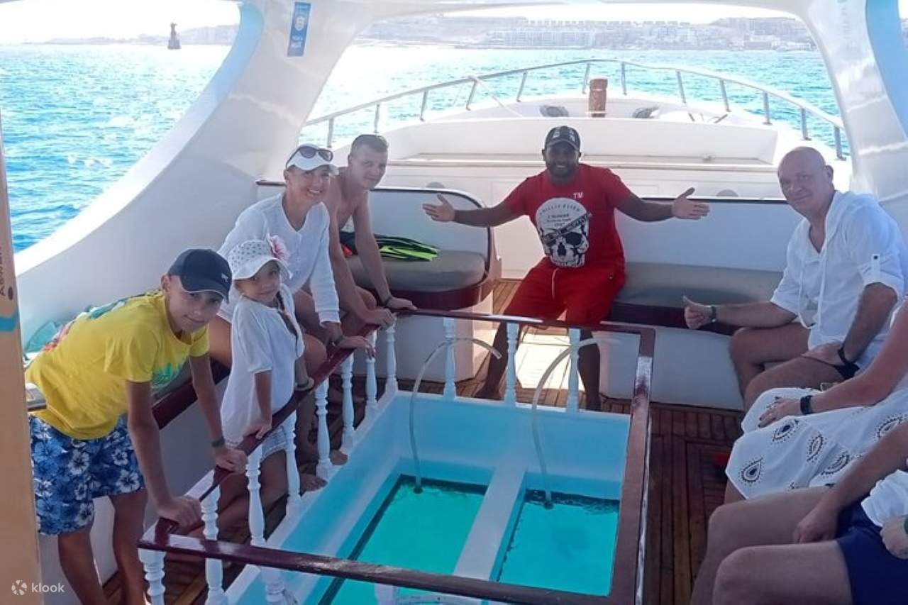 1 hour Glass Boat Sea Trip With Transportation - Sharm El Sheikh ...