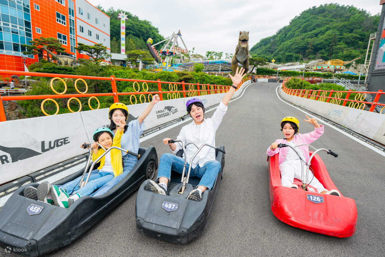 Yeosu U-World Luge&Yeosu Cable Car&Romantic carriage street Day Tour ...