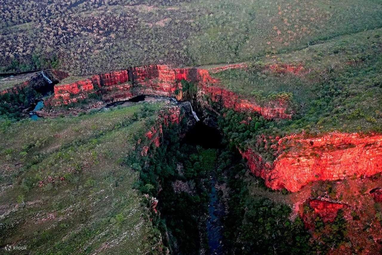 경치 좋은 비행: 트윈 플레임 폭포(Twin Flame Falls) 및 이스델 협곡(Isdell Gorge) - 클룩 Klook 한국