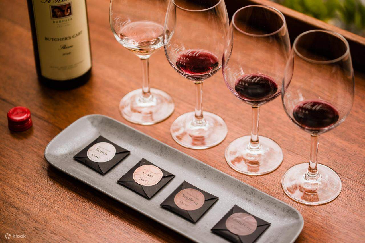 Esperienza di indulgenza al cioccolato e al vino di St Hallet Cuvee ...