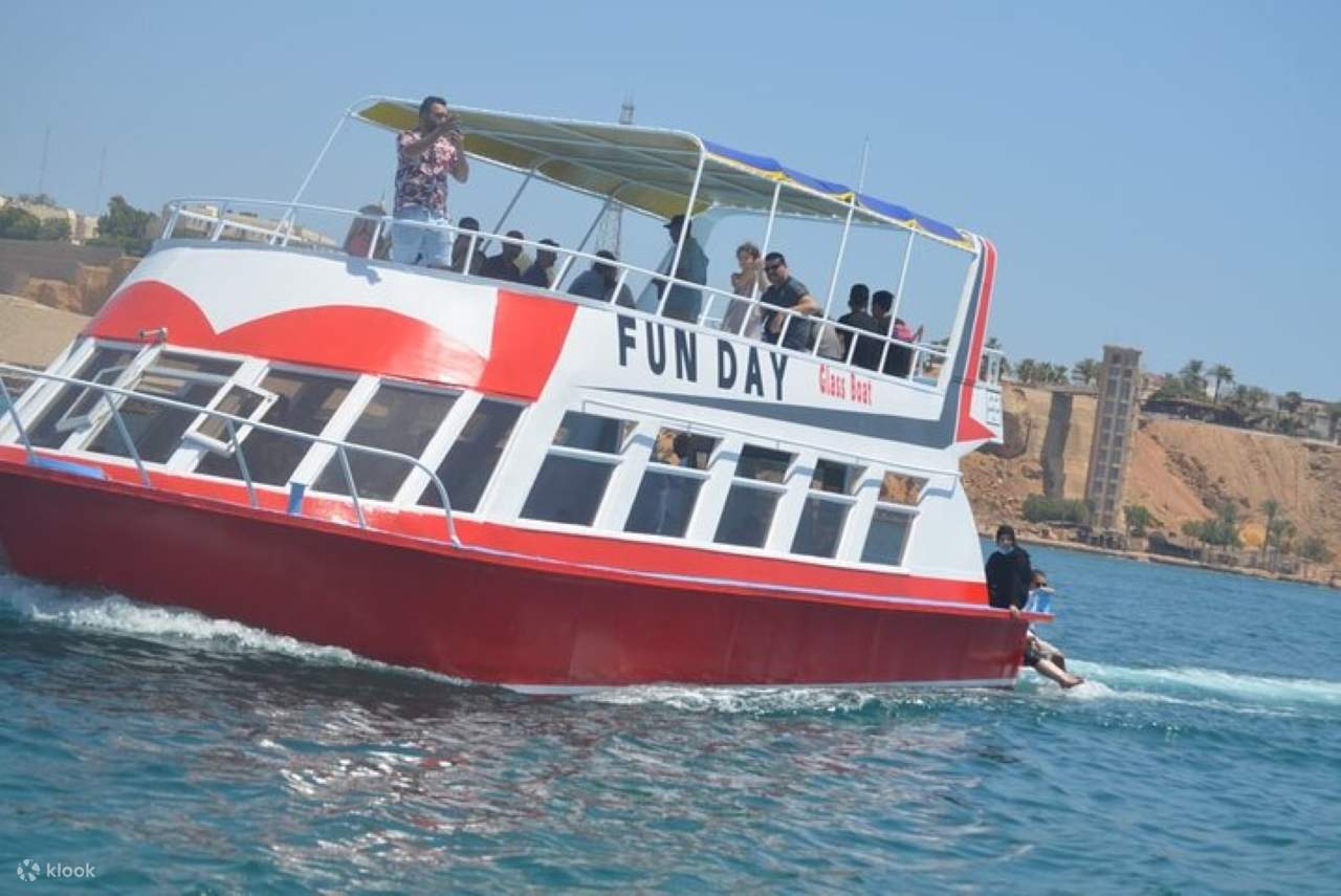 1 hour Glass Boat Sea Trip With Transportation - Sharm El Sheikh ...