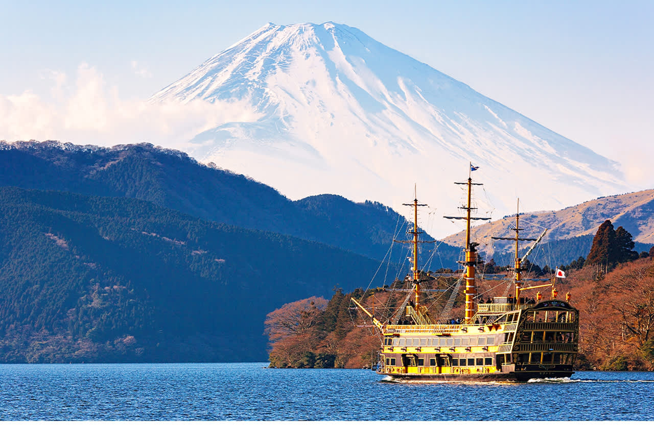 Tagestour zum Berg Fuji, Hakone Seilbahn, Ashi-See, Owakudani - Klook ...