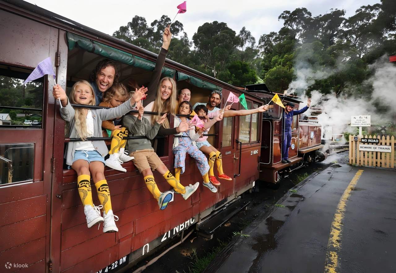 Melbourne Puffing Billy Dampfzug + Phillip Island Pinguinparade ...