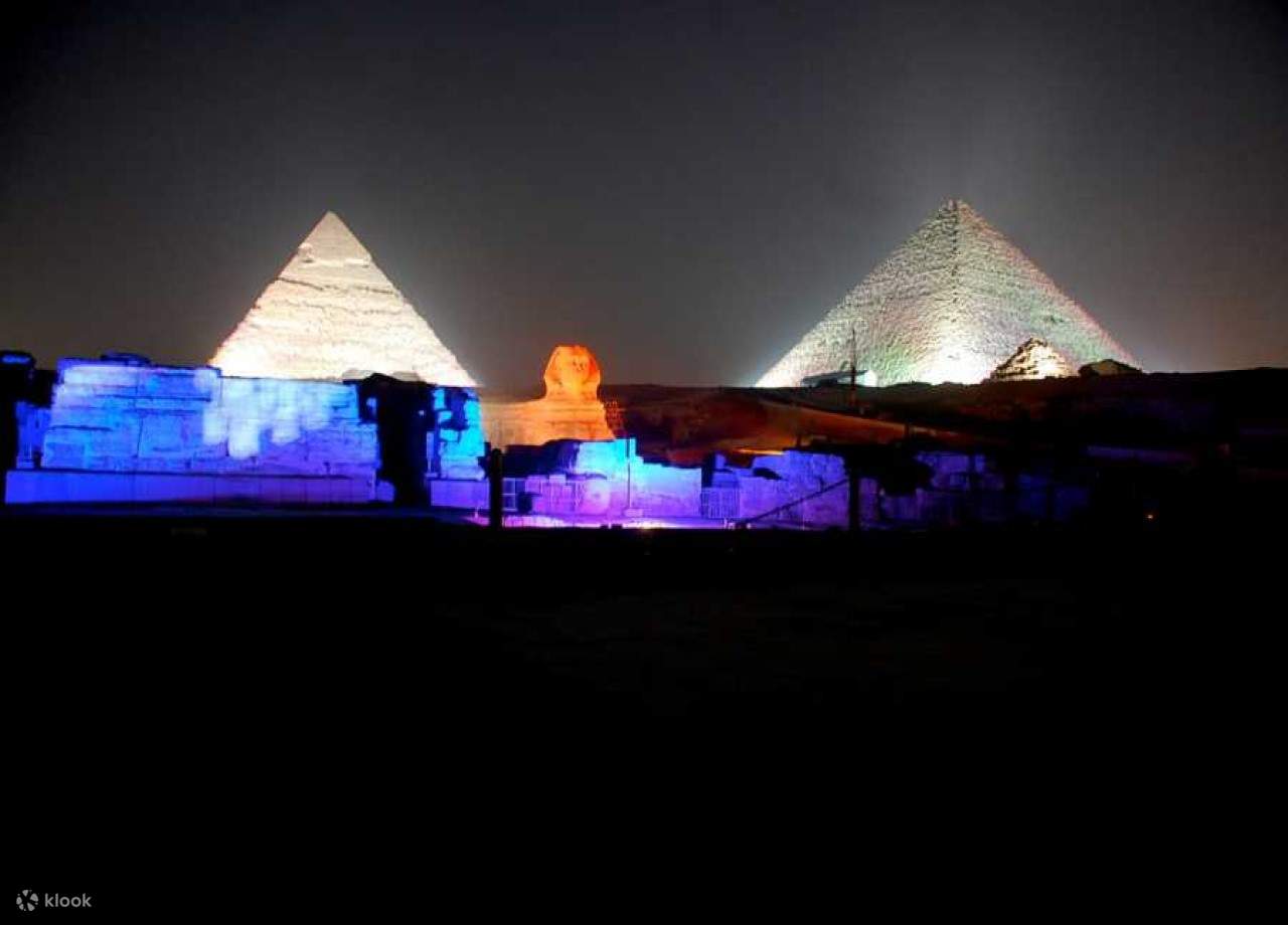 Pyramids of Giza Sound and Light Show with City Tour - Klook Philippines