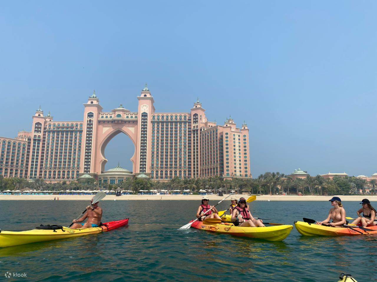 Experience the Palm Jumeirah Double Kayak Tour - Dubai's Premier ...