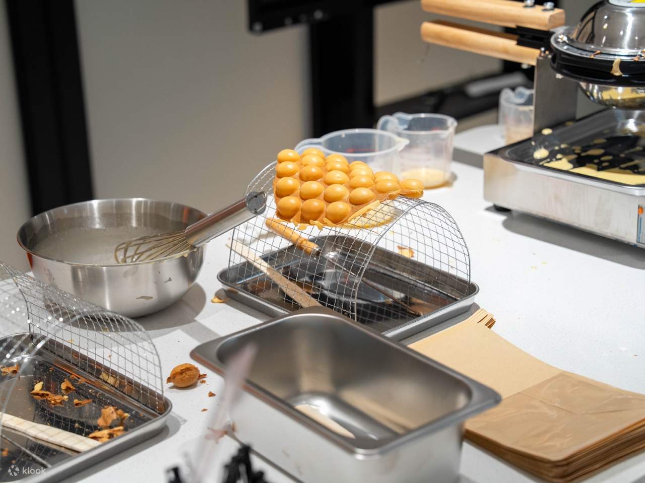 Egg Waffle Making Workshop - Klook Singapore