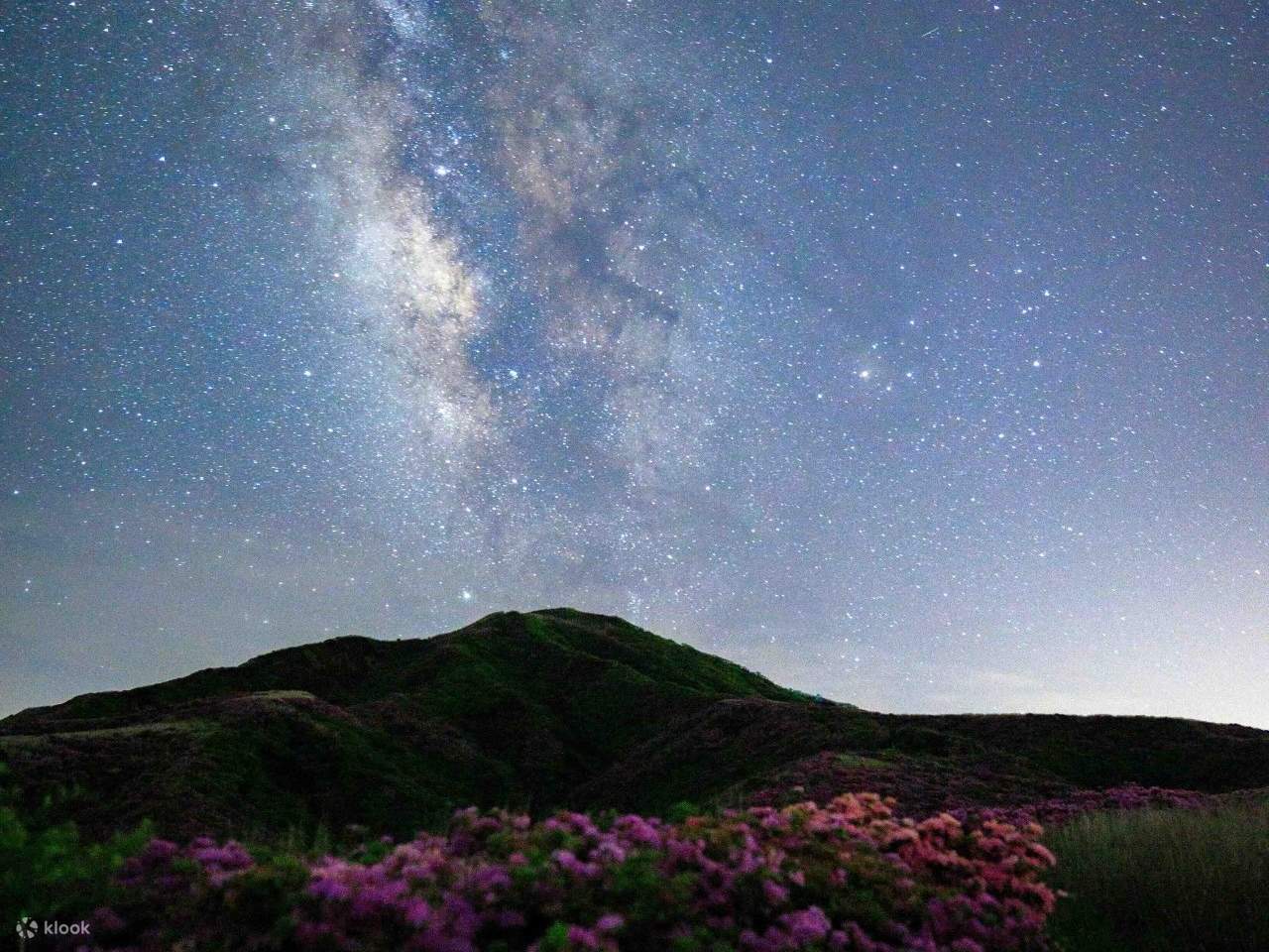 Aso Grassland Starry Sky Viewing & Caldera Night View (Depart from Aso ...