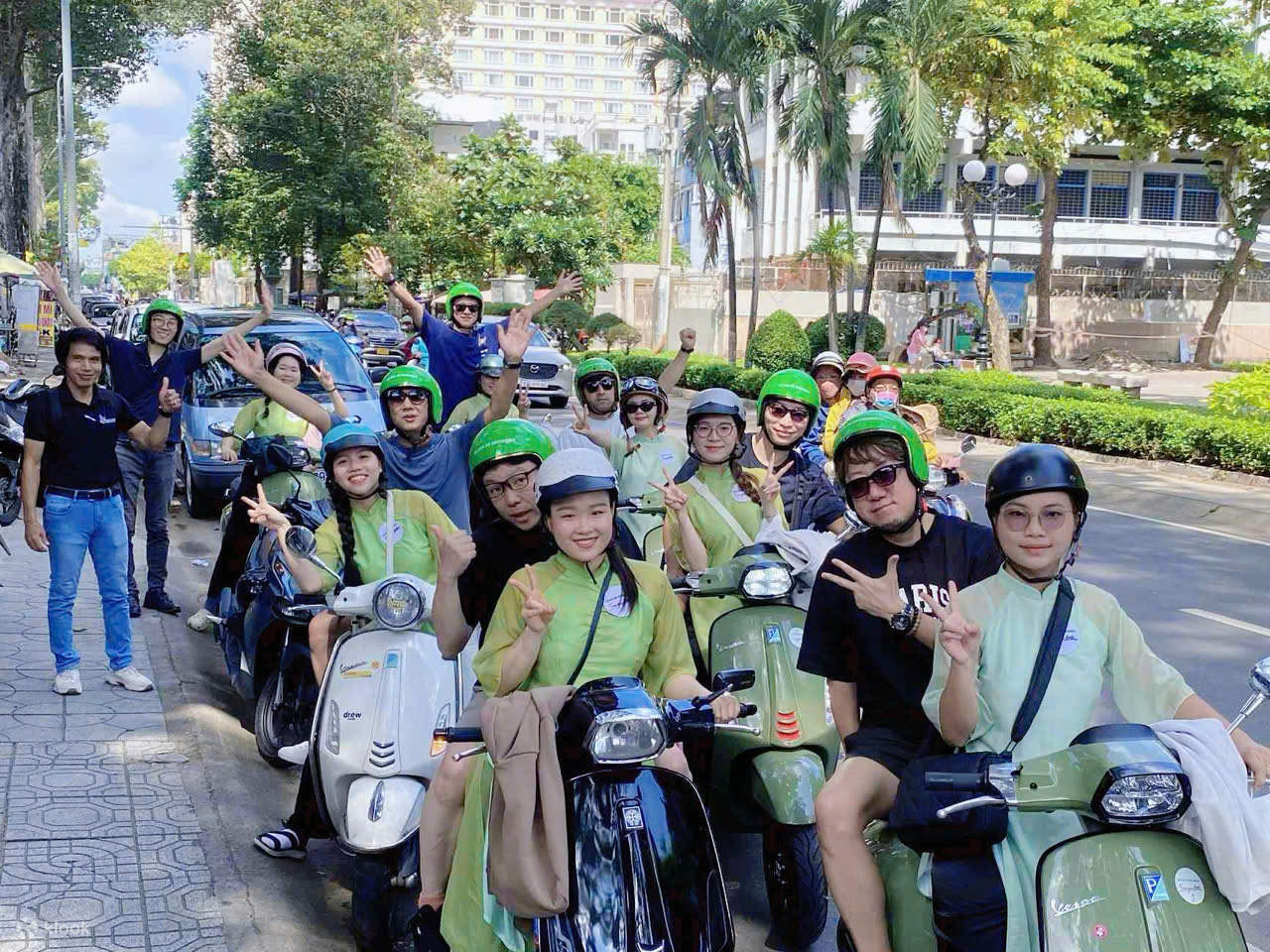 Saigon Motorbike Adventure 2 Hour Day Tour with Optional Aodai Rider ...