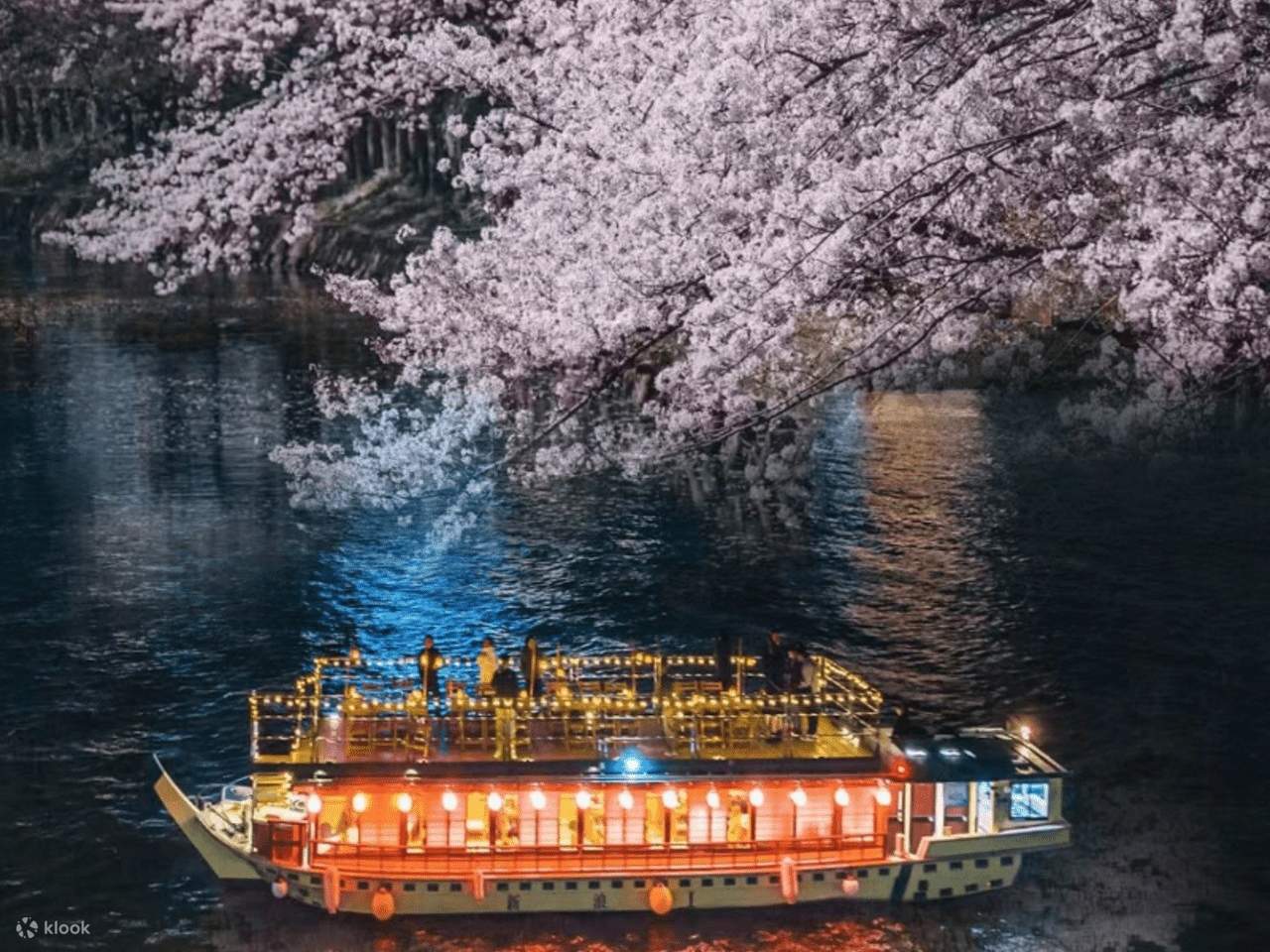 Tokyo Cherry Blossom Season Limited Japanese-style Yakatabune Cruise ...