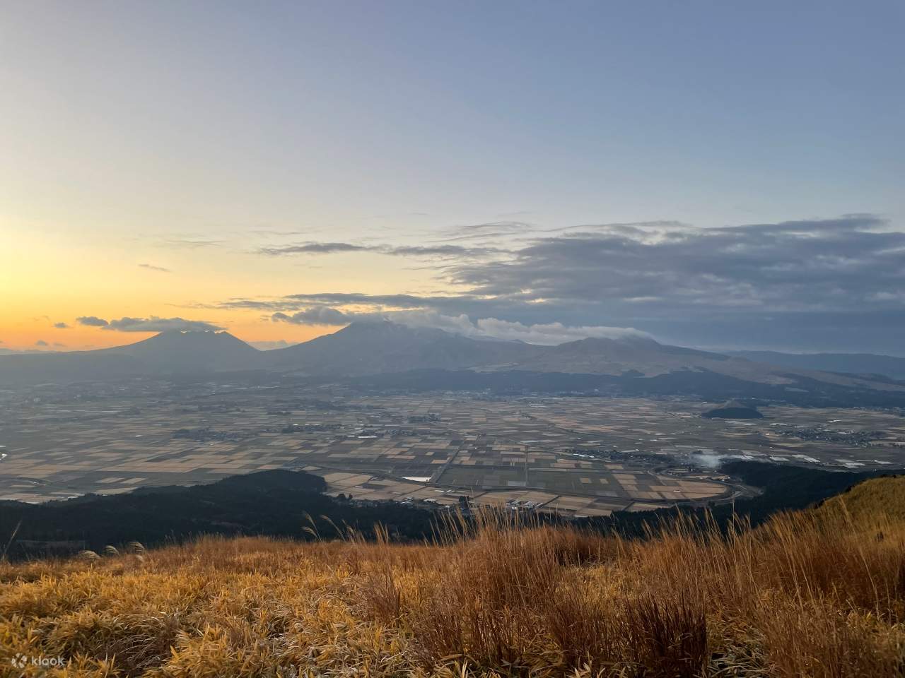 Aso Grassland Horseback Riding & Daikanbo Observatory & Grassland ...