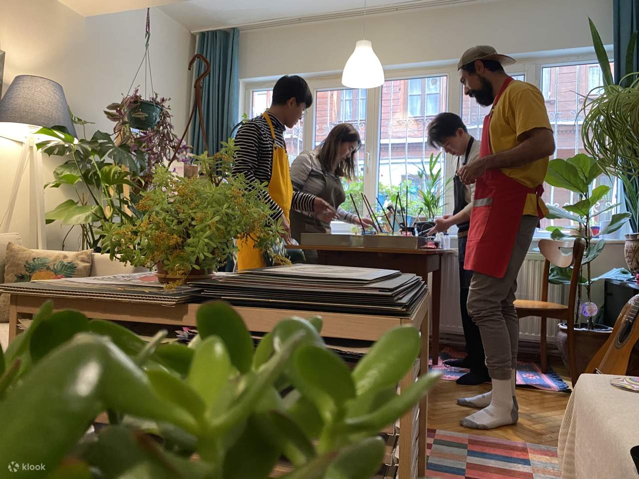 Immerse Yourself in Turkish Culture with a Painting on Water Marbling ...