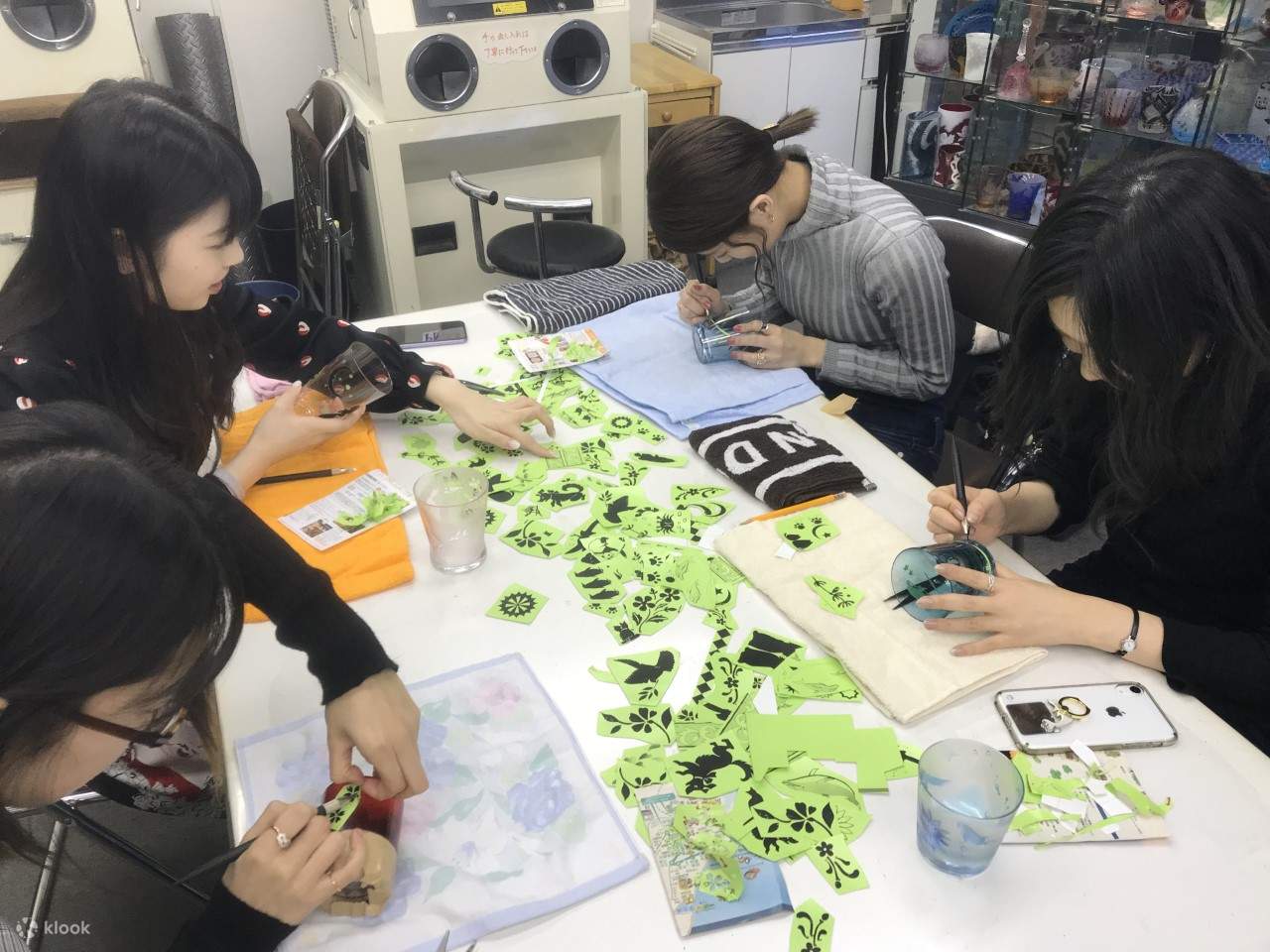 Tokyo Sandblast Glass Art DIY Experience - Klook Hong Kong