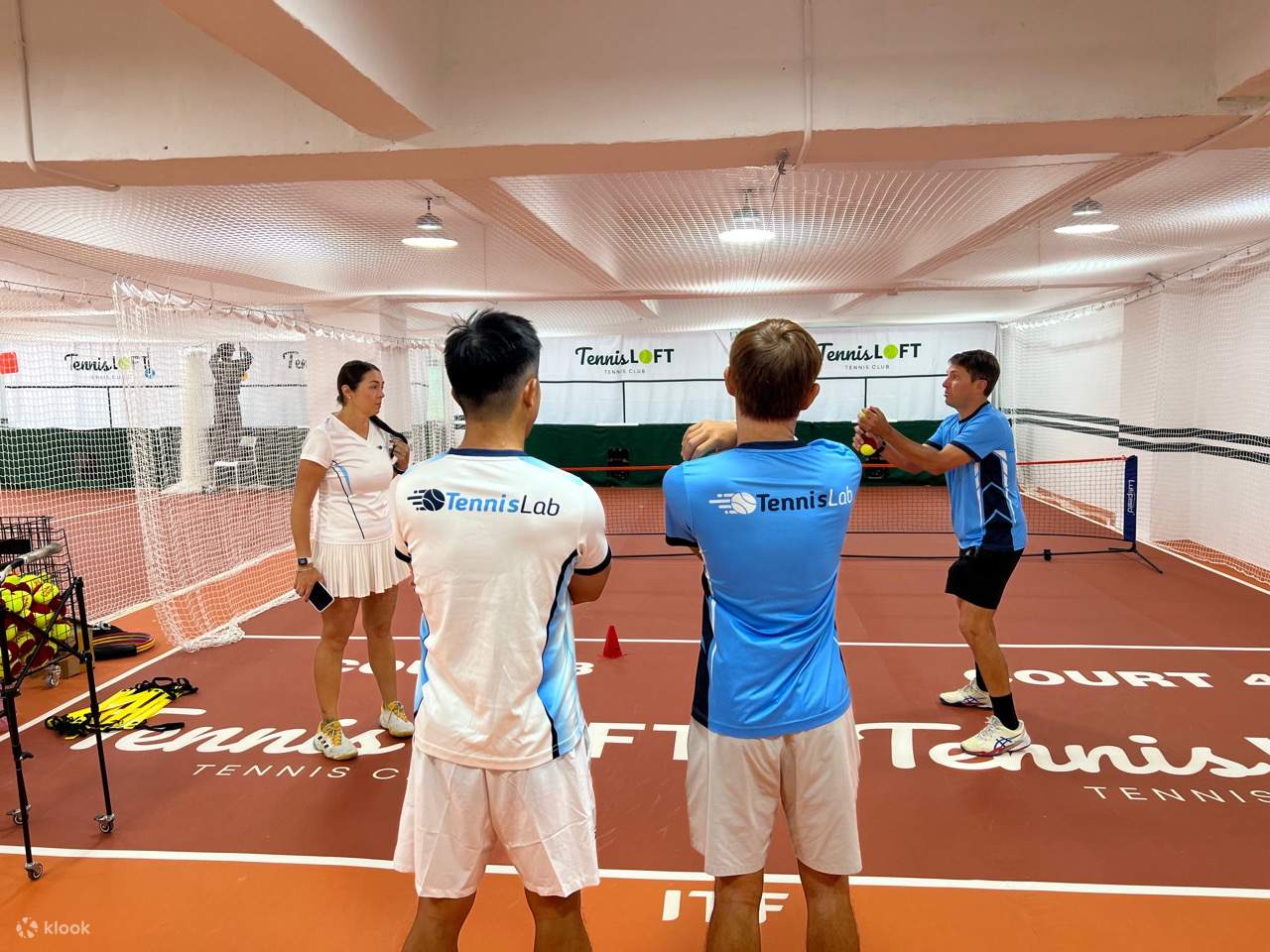 Rental of indoor tennis practice court - Klook Singapore