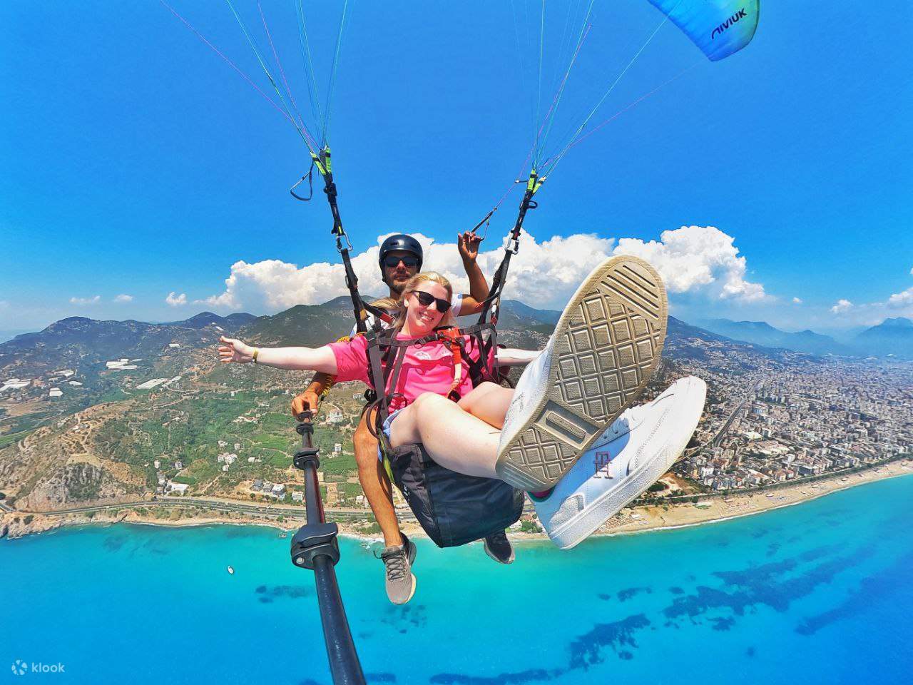 Paragliding Experience with Pilots from 700 Meters in Alanya - Klook