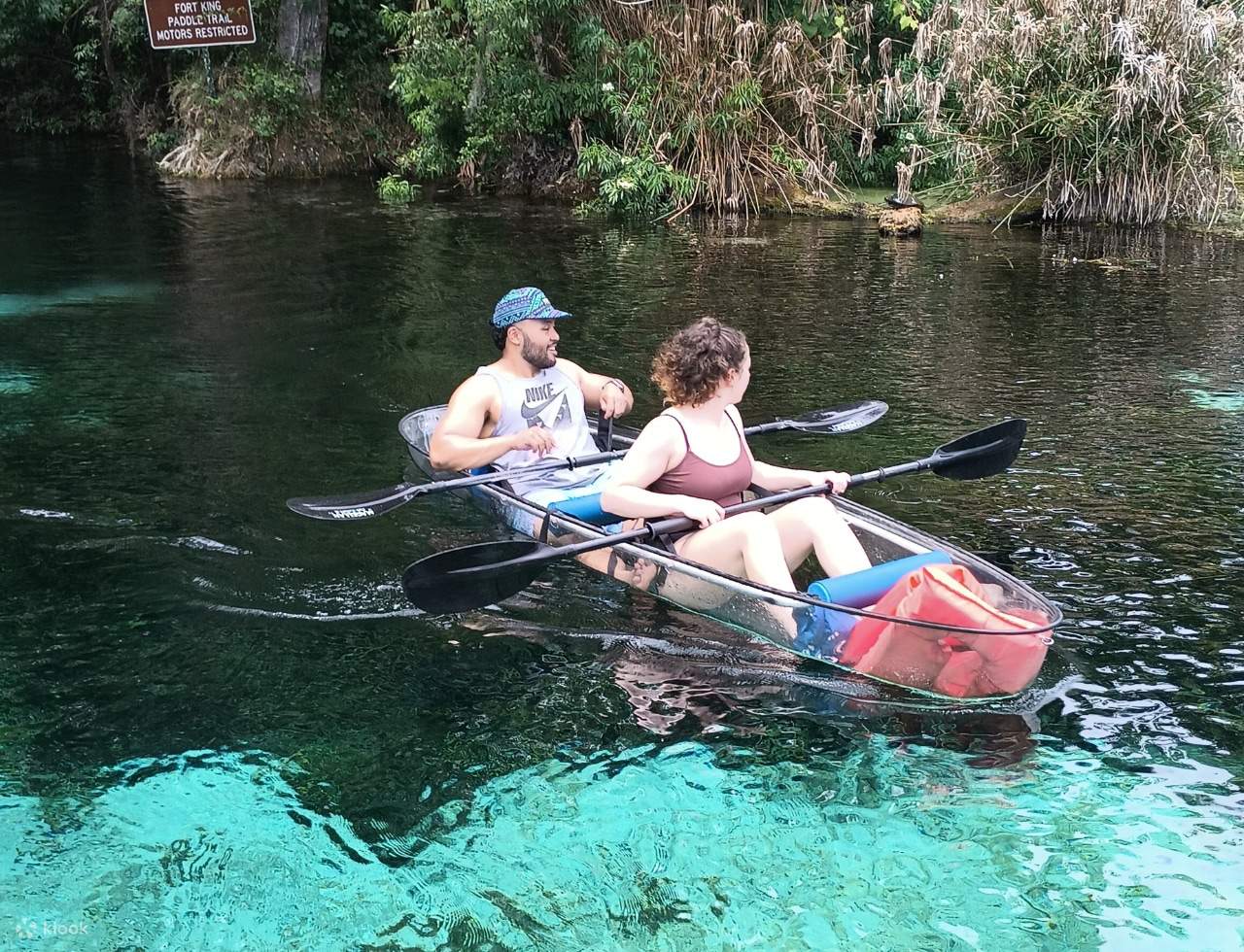 Manatees and Monkeys Clear Kayak or Clear Paddleboard Adventure at S ...