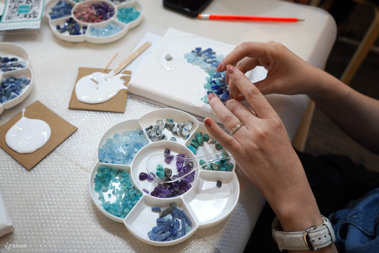 Gem Canvas Art Creation Experience - Klook Malaysia
