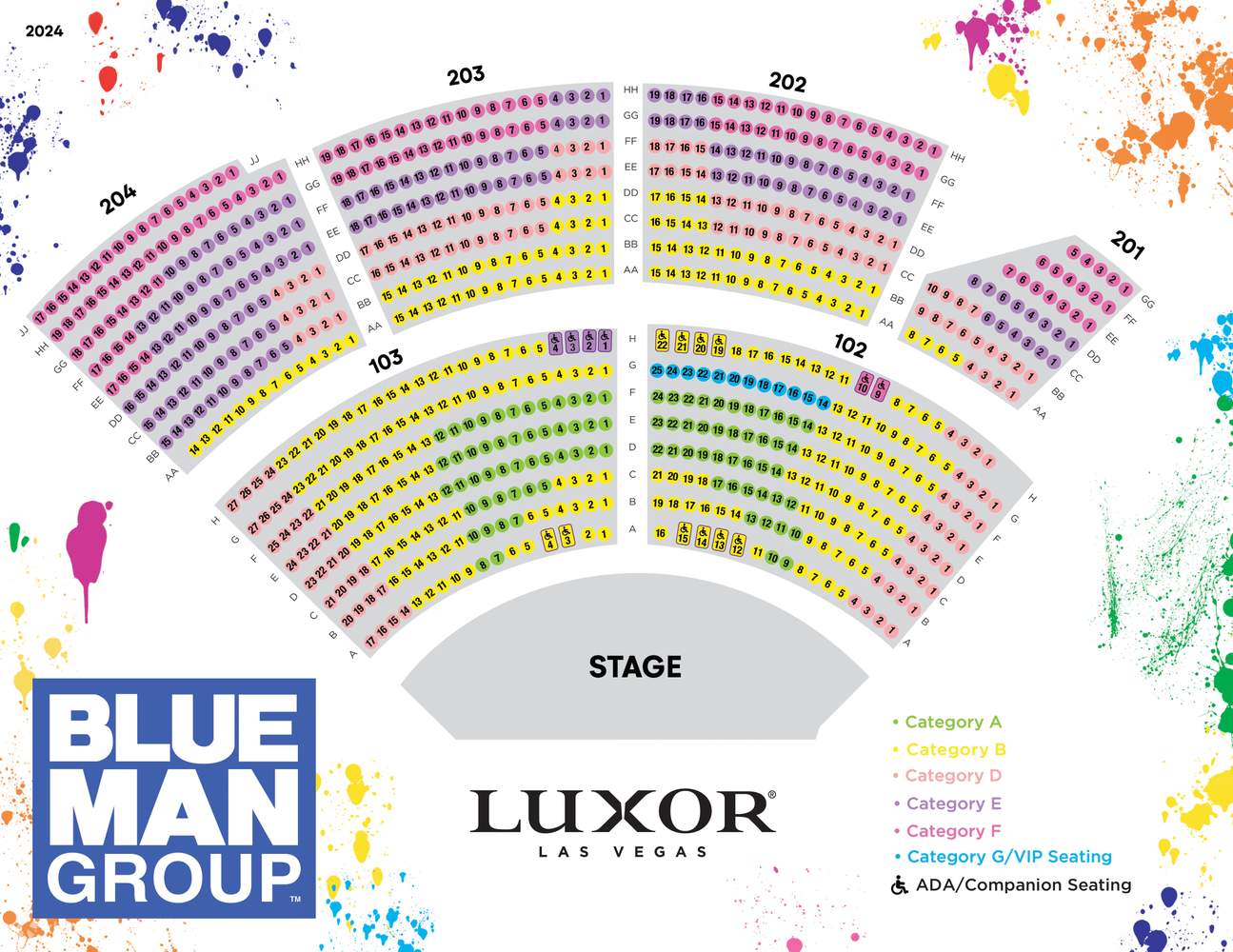 Blue Man Group Show in Las Vegas - Klook United States