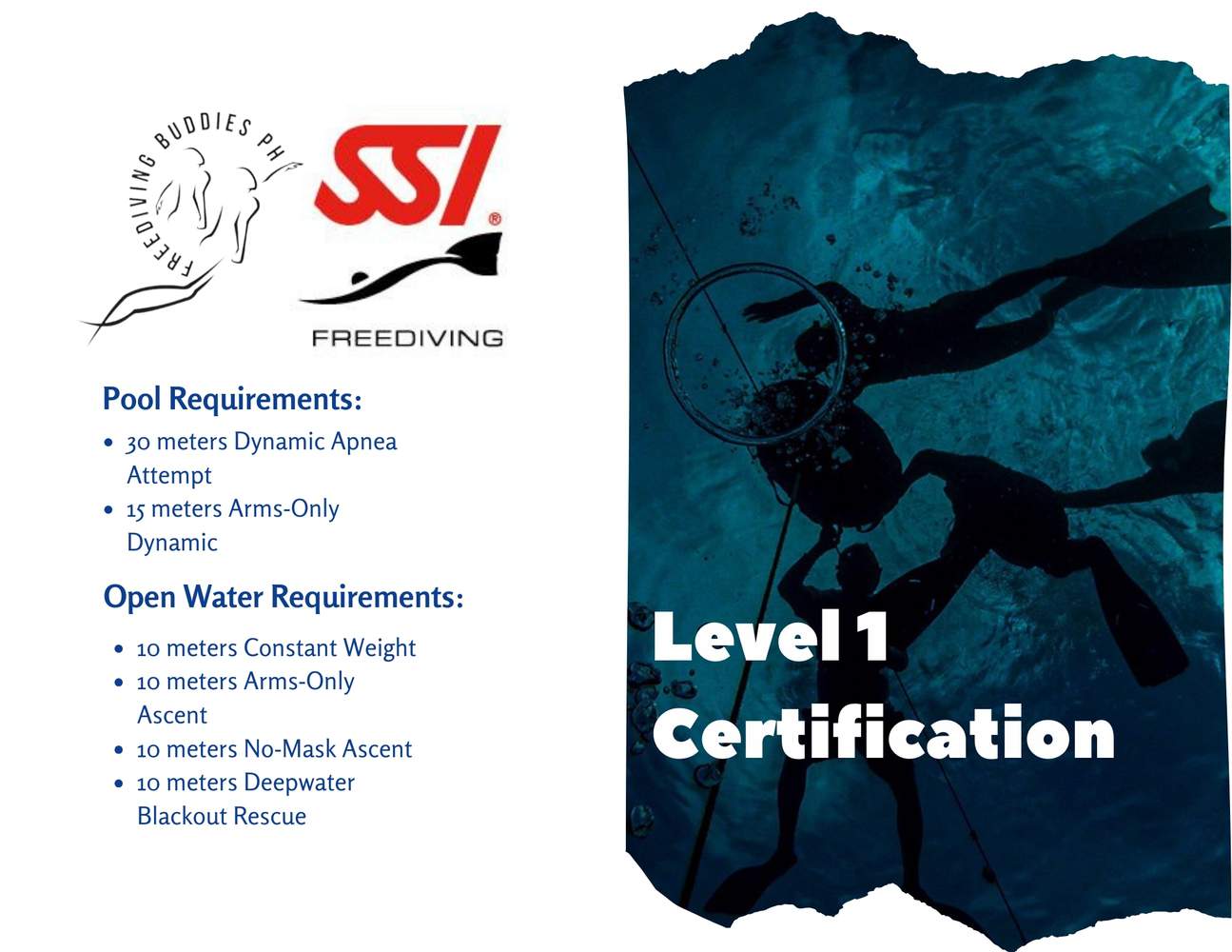 프리다이빙 마스터리 달성: 바탕가스에서 2일간 SSI 레벨 1 인증 - 클룩 Klook 한국