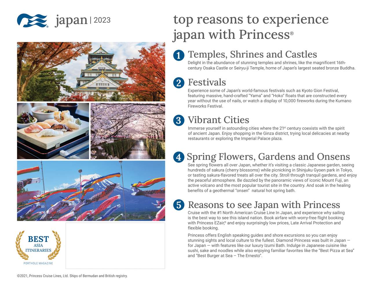 Diamond Princess 6 Nights Kyushu & Korea Cruise by Princess Cruise ...