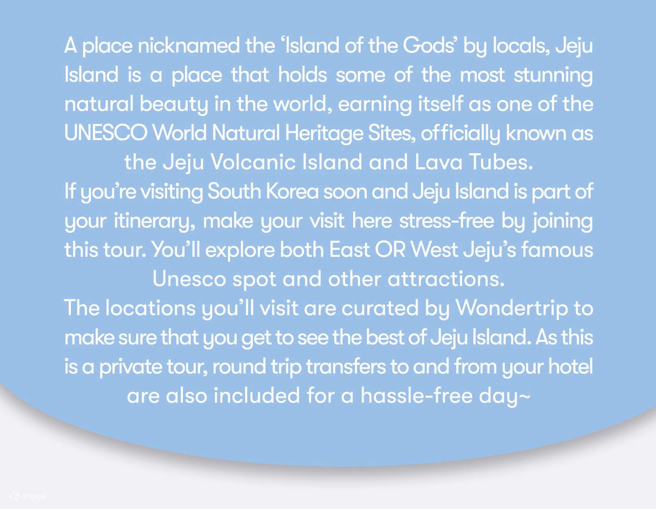 Tur Satu Hari Sorotan Jeju Barat - Klook Indonesia