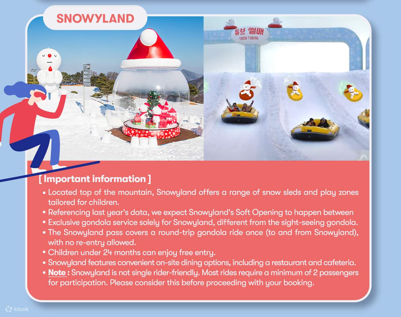 Vivaldi Park Snowy Land One Day Self Guided Tour in Gangwon-do - Klook ...