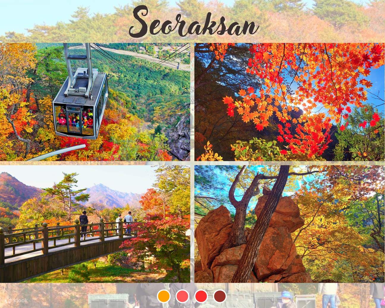 Seoraksan National Park with Cable Car Day Tour from Seoul - Klook Malaysia