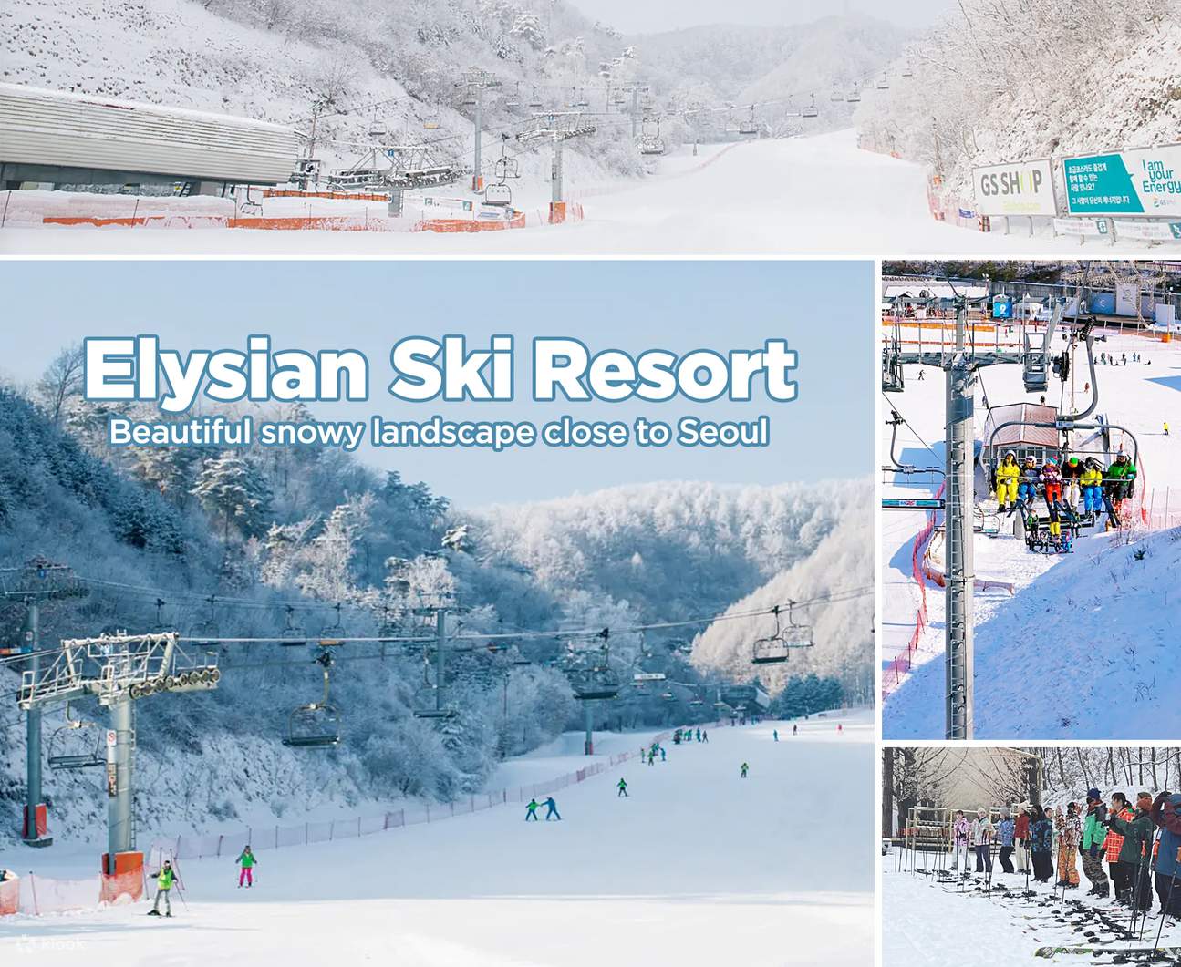 Nami Island / Eobi Ice Valley / Elysian Ski - Klook