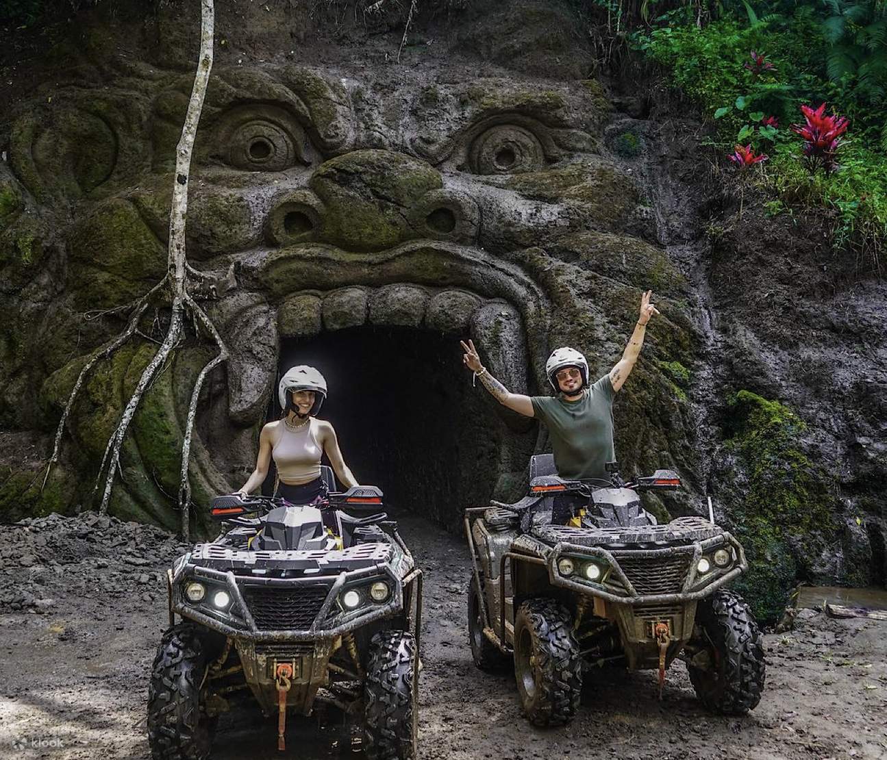 Ulu Petanu Waterfall Tour with ATV & Rafting Activities in Bali - Klook ...