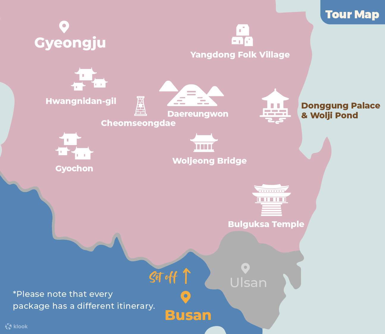 Gyeongju The Old Capital of Korea One Day Tour from Busan - Klook Singapore