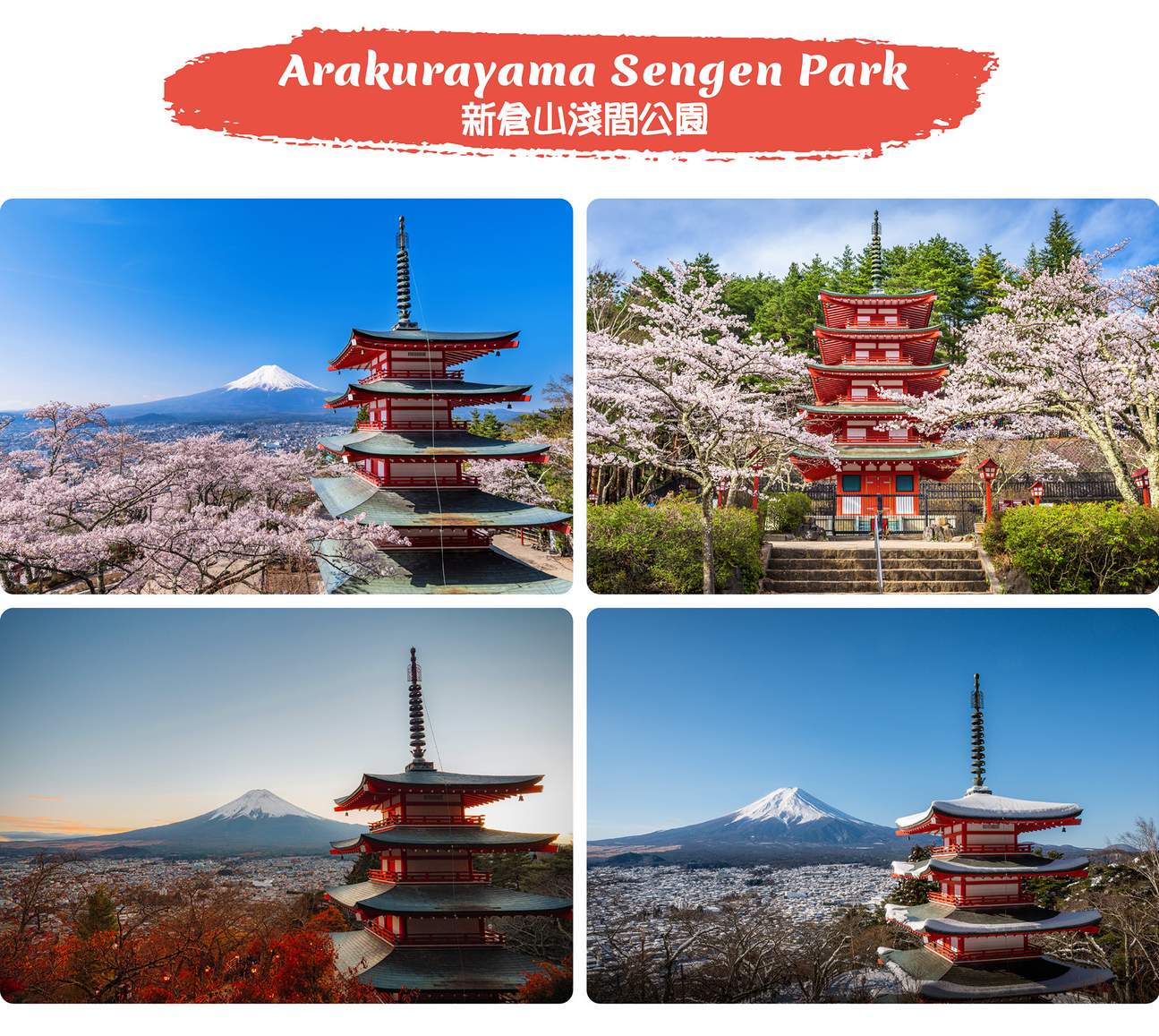 [Mt. Fuji & Hakone] Fujisan Yumeno Ohashi, Owakudani, Oshino Hakkai ...