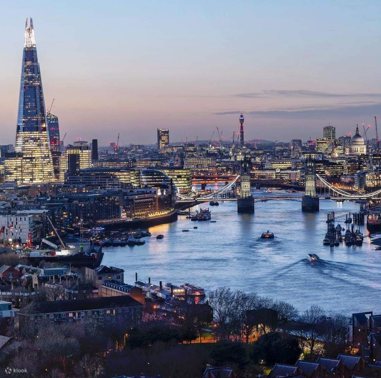 Westminster Walking Tour, River Cruise & The Shard Experience - Klook ...