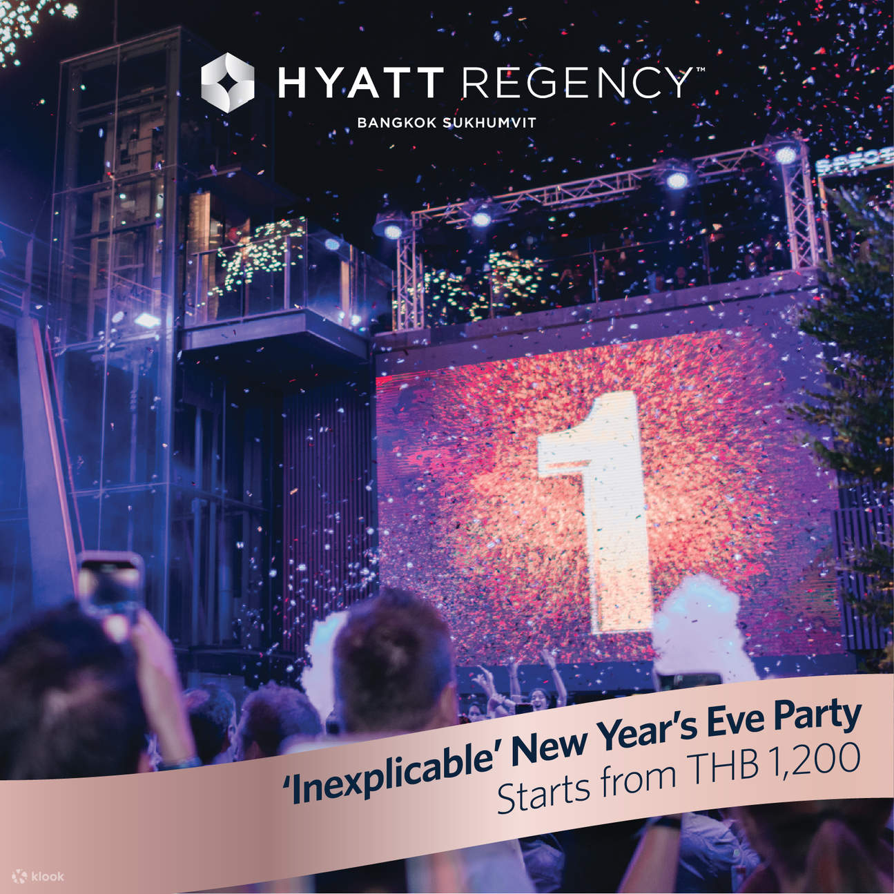 Spectrum New Year's Eve Dinner in Hyatt Regency Bangkok Sukhumvit - Klook