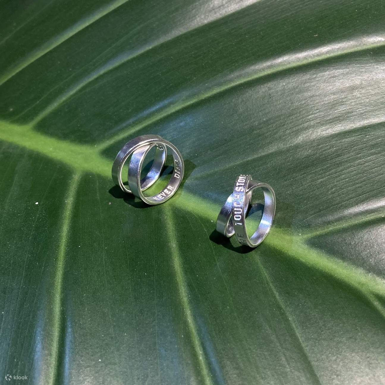 新北：茉合金工 MOKOPORO STUDIO 情侣手作纯银戒指 DIY - Klook客路