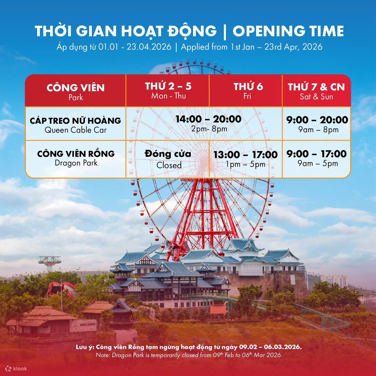 Tiket ng Sun World Halong Complex - Klook Estados Unidos