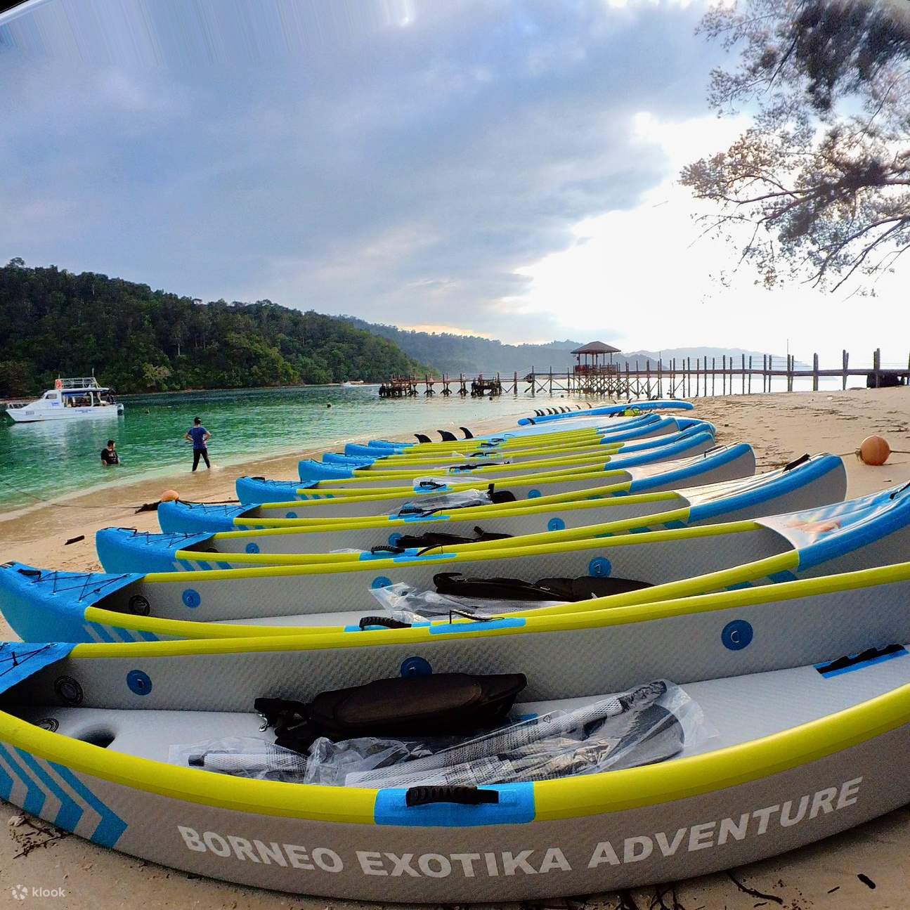 Kayaking and Snorkeling Experience at Tanjung Aru Beach Kota Kinabalu ...