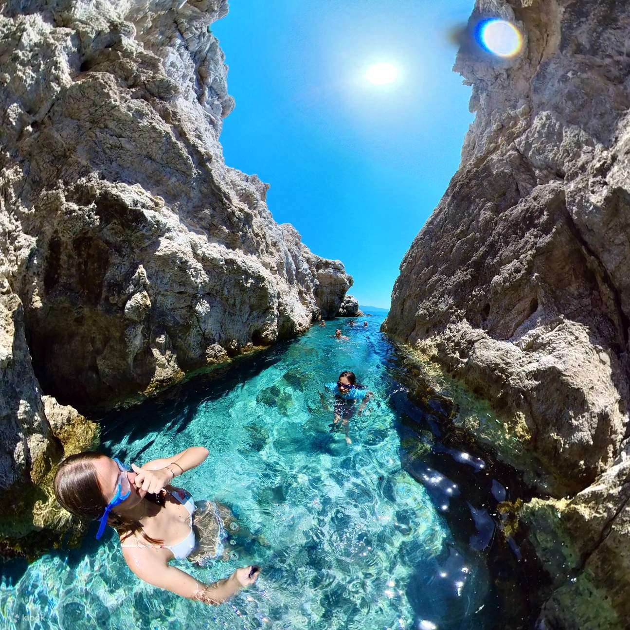 Lalaria beach, Kastro, Dark and Blue Cave Boat Cruise Skiathos - Klook ...